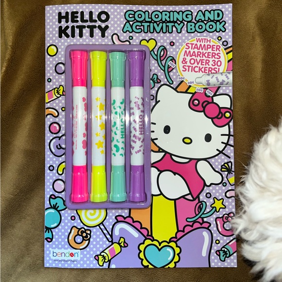 Hello Kitty | Accessories | Hello Kitty Coloring And Activity Book With ...